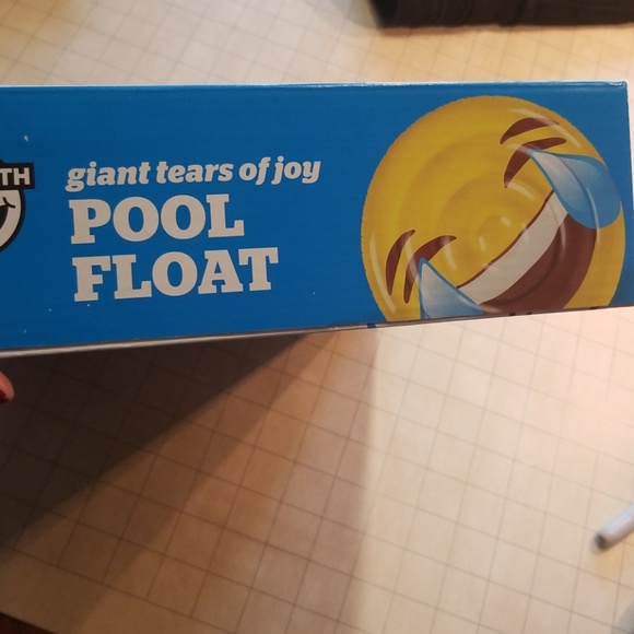 Big Mouth | Other | Nwt Giant Tears Of Joy Emoji Pool Float | Poshmark